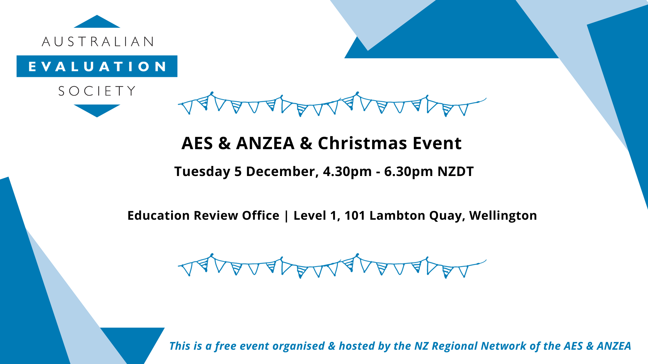 AES & ANZEA & Christmas Event (In person 5 December 2023)-New Zealand ...