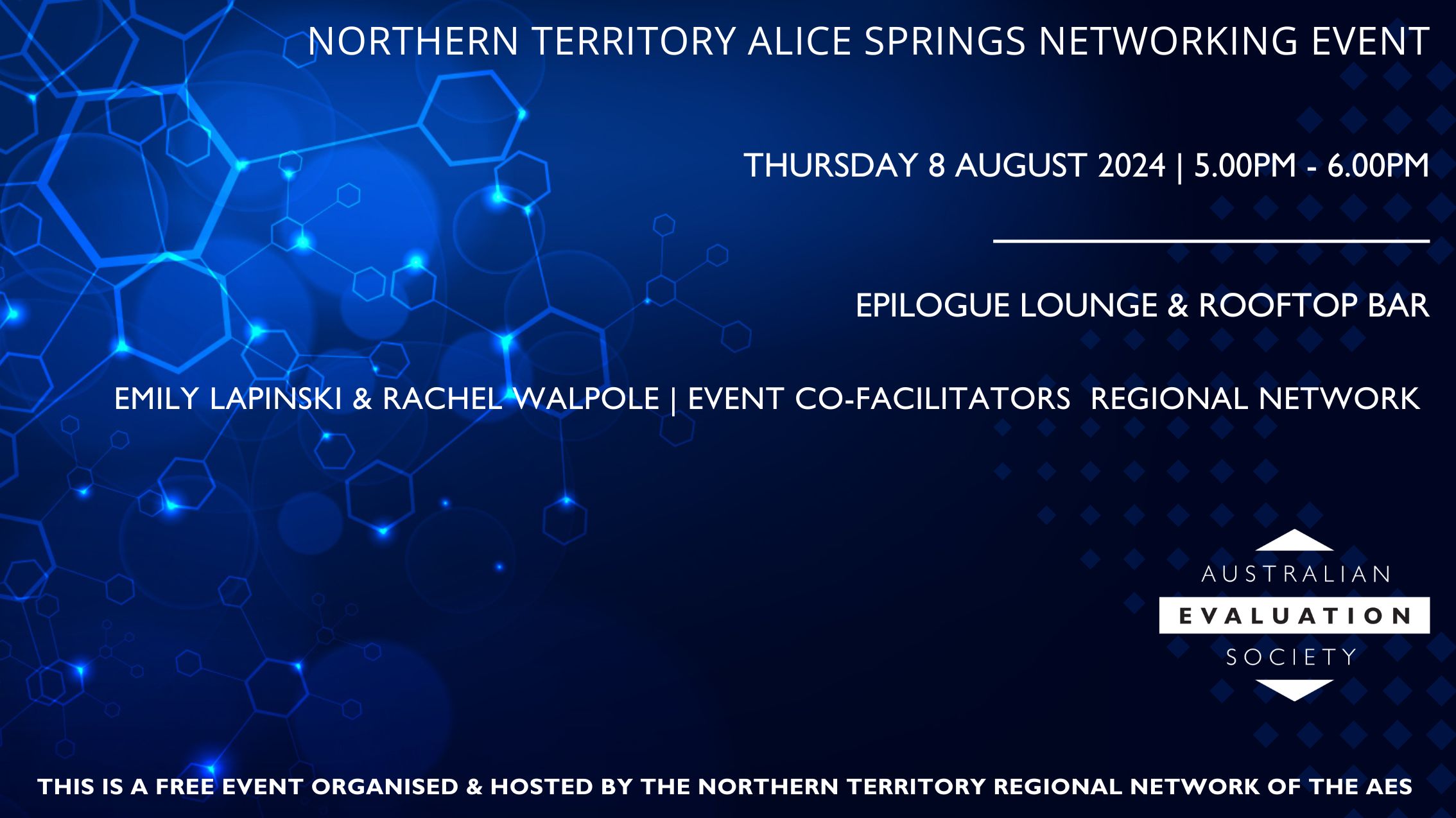 AES NT Alice Springs Networking Event (In person 8 August 2024 ...