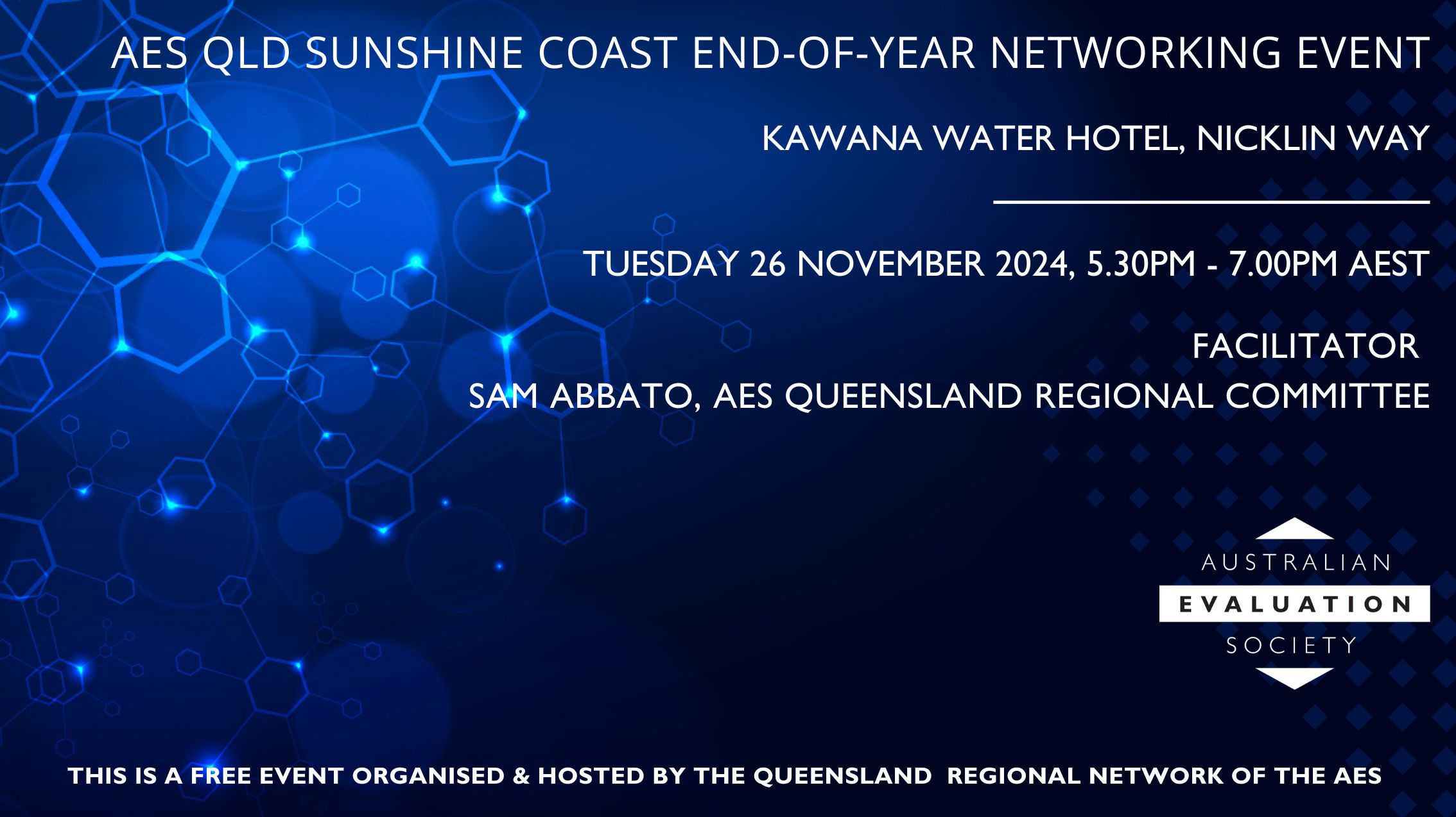QLD AES Sunshine Coast networking event (In person 21August 2024)-Queensland - Australian ...